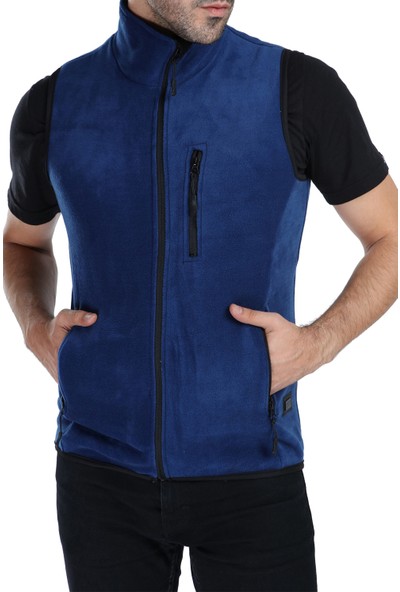 Ghassy Co. Erkek Çok Cepli Outdoor Polar Yelek