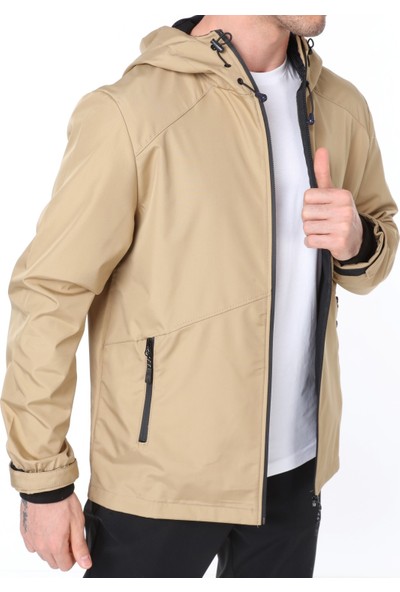 Ghassy Co. Ghassy Co.erkek Rüzgarlık/yağmurluk Outdoor Omuz Detaylı Mevsimlik Spor Ceket