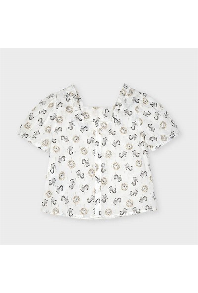 Mayoral 3192 Bol Kız Çocuk Gömlek