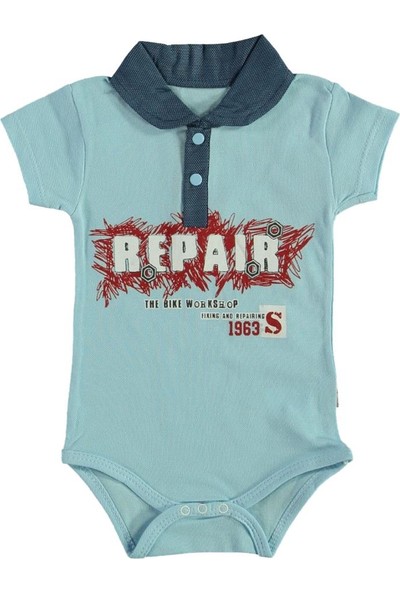 pundikids Yakalı Erkek Bebek Çıtçıtlı T-Shirt pundikids Yakalı Erkek Bebek Çıtçıtlı T-Shirt