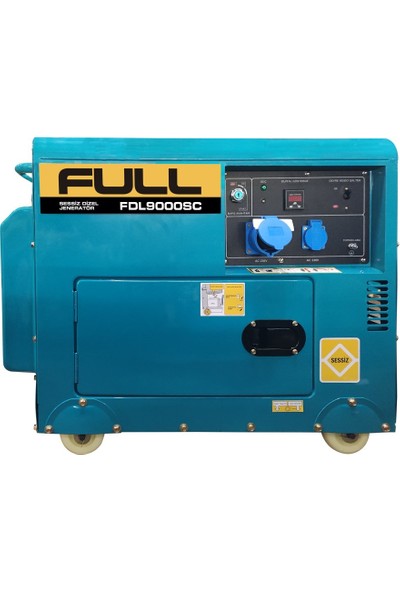 FULL FDL9000SC Kabınlı Dzl Jenerator 6,8kw FULL FDL9000SC Kabınlı Dzl Jenerator 6,8kw