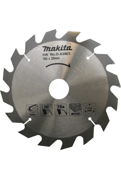 Makıta D-03903 Daire Testere 185X16DİŞ
