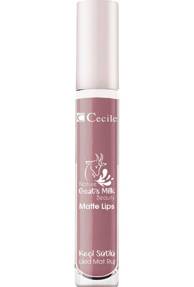 Cecile Nature Goat's Milk Beauty Likit Ruj Cecile Nature Goat's Milk Beauty Likit Ruj