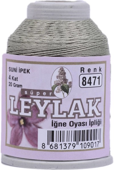 Leylak Suni Ipek Oya Ipi 20 gr 8471 Leylak Suni Ipek Oya Ipi 20 gr 8471