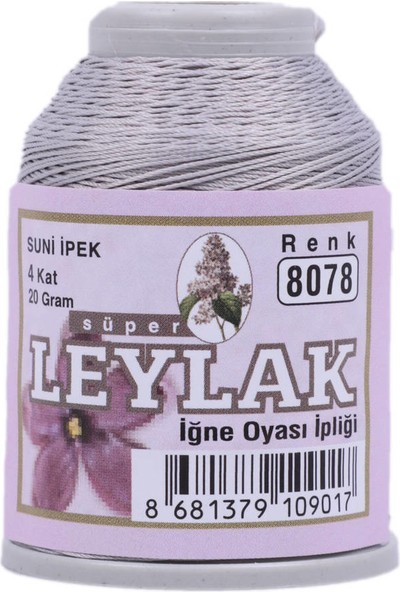Leylak Suni Ipek Oya Ipi 20 gr 8078 Leylak Suni Ipek Oya Ipi 20 gr 8078