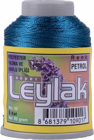 Leylak Oya ve Dantel Ipi 20 gr Petrol