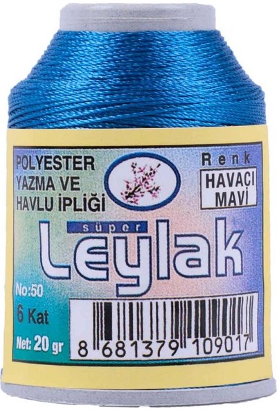 Leylak Oya ve Dantel Ipi 20 gr Havacı Mavi