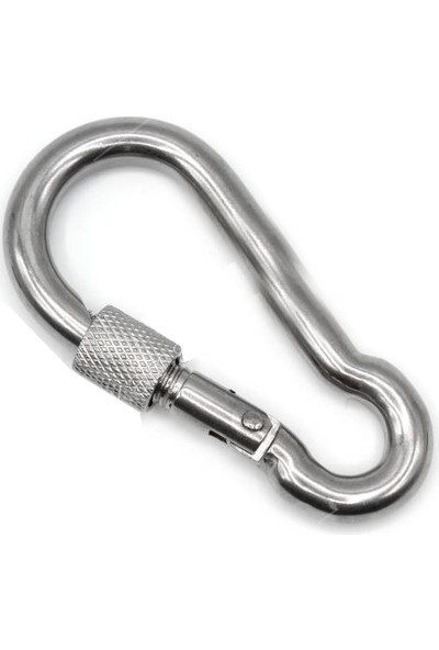 Markapet Köpek Bahçe Bağlama Yaylı Karabina Vidalı 4 mm