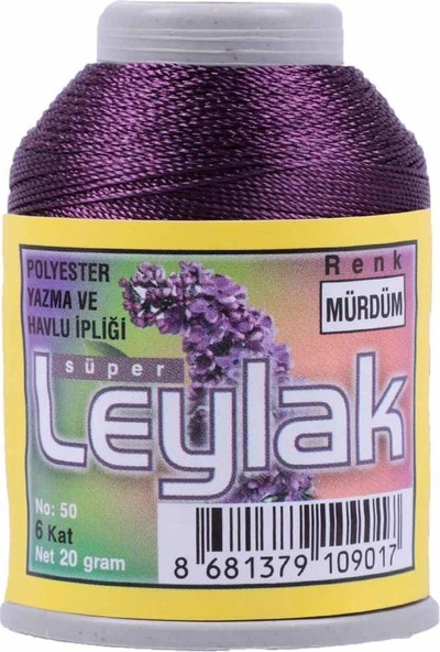 Leylak Oya ve Dantel Ipi 20 gr Mürdüm