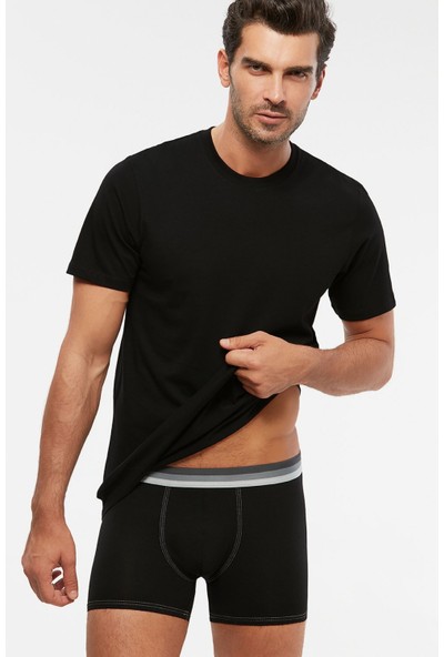 Kom Erkek Penye 0-Amerikan Yaka Eduardo T-Shirt Atlet 2 Li Siyah %100 Pamuk S-2xl Kom Erkek Penye 0-Amerikan Yaka Eduardo T-Shirt Atlet 2 Li Siyah %100 Pamuk S-2xl