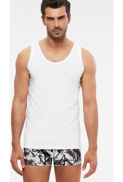 Kom Erkek Penye Henry Atlet 2 Li Beyaz %100 Pamuk S-3xl Kom Erkek Penye Henry Atlet 2 Li Beyaz %100 Pamuk S-3xl