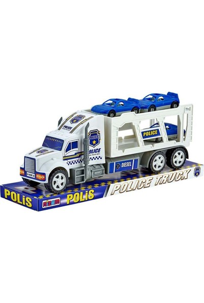 Nizam Oyuncak Polis Arabası Taşıyan Tır