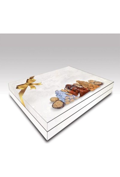 Bir Salkım Gümüşhane'den Keçiboynuzu Pekmezli Fındık Ezmeli Muska 500 gr