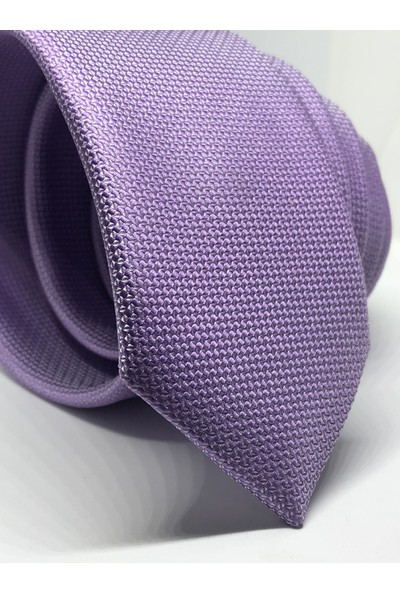 Kravat Gezegeni Lila Renk Slim Fit Oxford Kuş Gözü Desen Kravat Kravat Gezegeni Lila Renk Slim Fit Oxford Kuş Gözü Desen Kravat