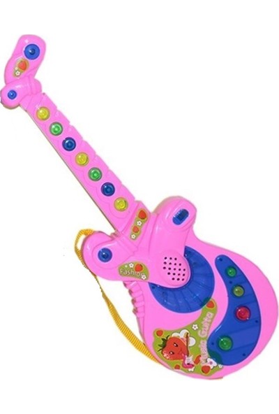 Can Oyuncak Poşette Türkçe Müzikli Oyuncak Gitar Pembe Can Oyuncak Poşette Türkçe Müzikli Oyuncak Gitar Pembe