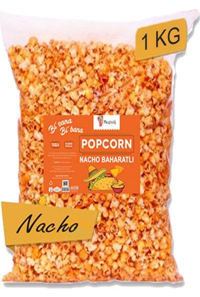 Festiva Nacho Baharatlı Patlamış Mısır / Popcorn 1 kg Festiva Nacho Baharatlı Patlamış Mısır / Popcorn 1 kg