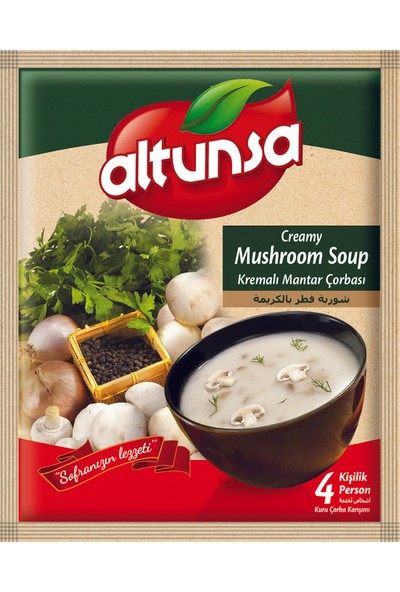 Altunsa Hazır Kremalı Mantar Çorbası 60 gr