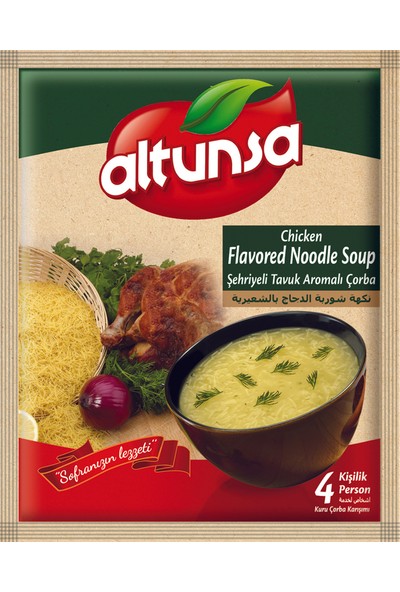 Altunsa Hazır Çorba Şehriyeli Tavuk 60 gr
