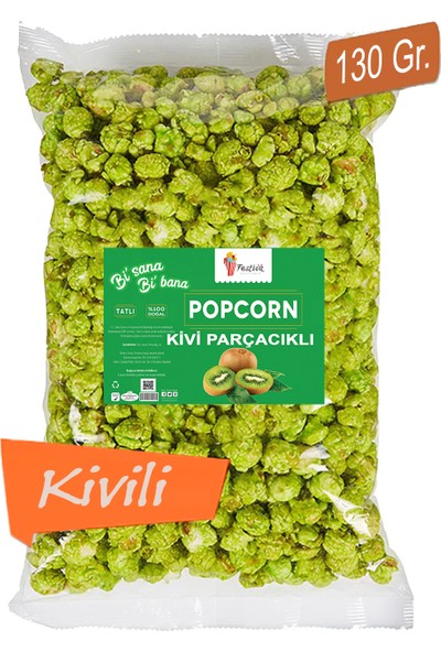 Festiva Kivi Parçacıklı, Karamelli Patlamış Mısır / Popcorn 130 gr Festiva Kivi Parçacıklı, Karamelli Patlamış Mısır / Popcorn 130 gr