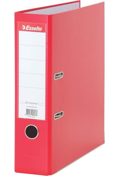 Esselte Büro Eko Geniş Plastik Klasör Kırmızı 5'li