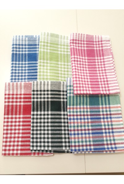 Pınarçeyiz 6 Adet 6 Renk 45*65 cm Mutfak Havlusu Kurulama Bezi Pınarçeyiz 6 Adet 6 Renk 45*65 cm Mutfak Havlusu Kurulama Bezi