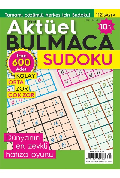 Aktüel Sudoku Bulmaca Aktüel Sudoku Bulmaca
