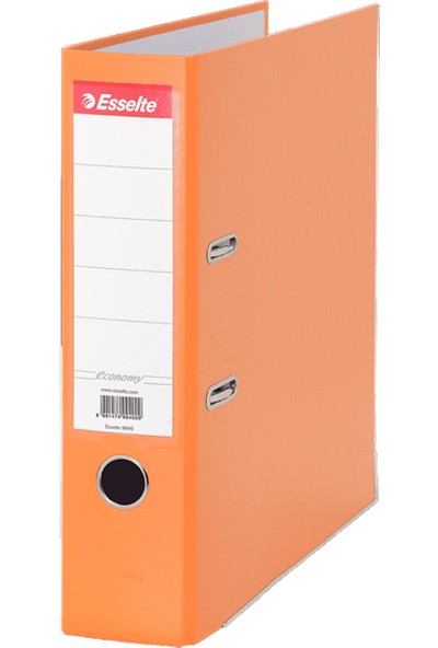 Esselte Büro Eko Geniş Plastik Klasör Turuncu 5'li