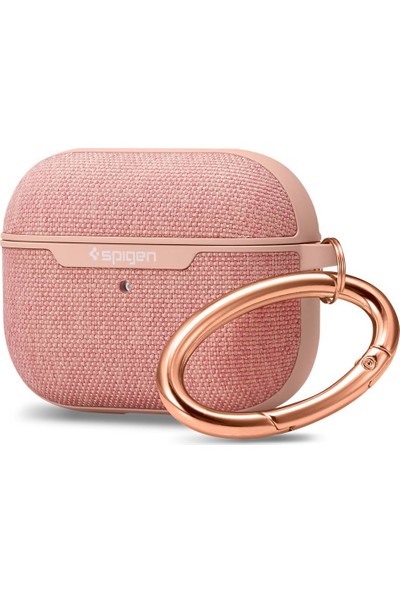 Spigen Apple AirPods Pro Kılıf Urban Fit Dokuma Rose Gold - ASD00575 Spigen Apple AirPods Pro Kılıf Urban Fit Dokuma Rose Gold - ASD00575