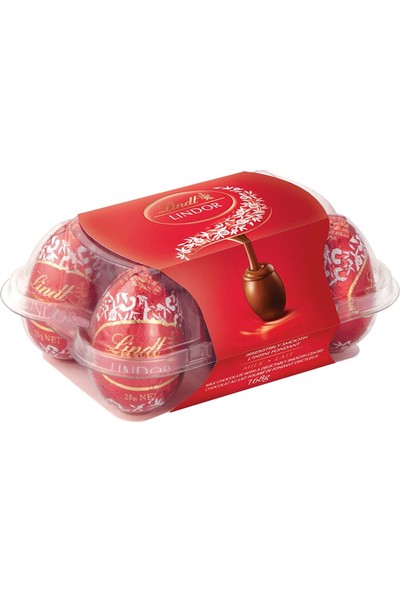 Lindt Lindor Yumurta Kutusu Çikolata Easter Eggs 168 gr Lindt Lindor Yumurta Kutusu Çikolata Easter Eggs 168 gr
