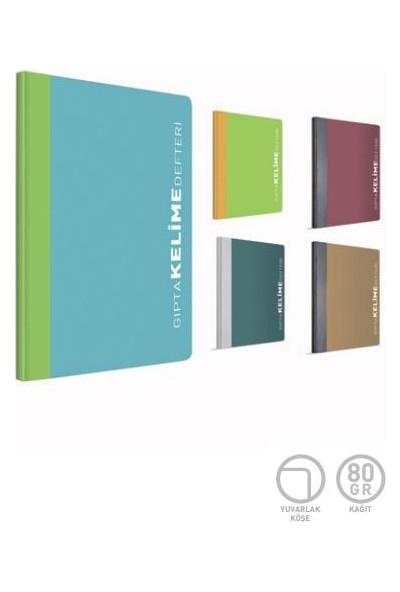 Gıpta 2190 Kelime Defteri Iplik Dikiş Pp Kapak A5 56 Yaprak Gıpta 2190 Kelime Defteri Iplik Dikiş Pp Kapak A5 56 Yaprak