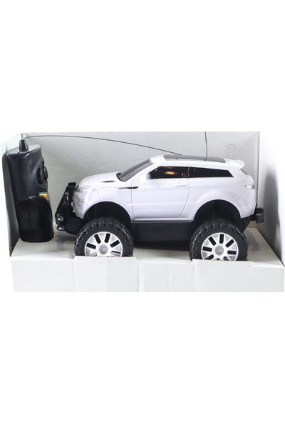 Duman Oyuncak 1:24 Ölçekli Uzaktan Kumandalı Kasırga Jeep Beyaz