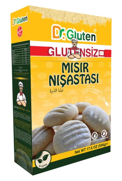 Dr. Gluten Mısır Nişastası 500 gr (Glutensiz)