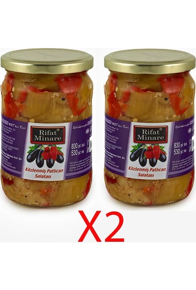 Rifat Minare Közlenmiş Biber&patlıcan Salatası 530 gr Rifat Minare Közlenmiş Biber&patlıcan Salatası 530 gr
