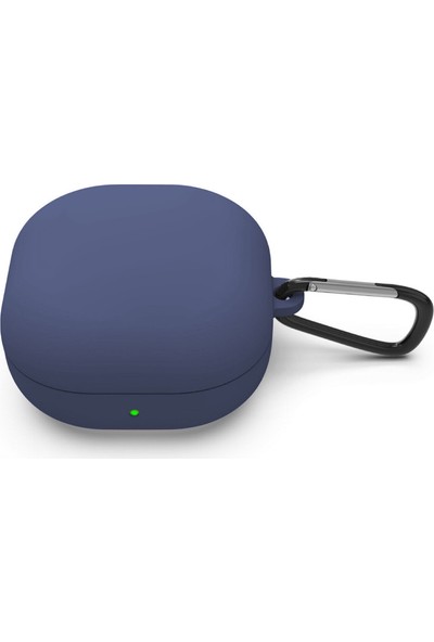 Microsonic Samsung Galaxy Buds Pro Mat Silikon Kılıf Lacivert