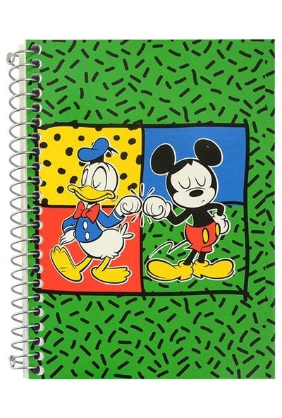 Mynote Mickey Mouse Sp.defter A6 80 Yaprak Çizgili - Desen 4 Mynote Mickey Mouse Sp.defter A6 80 Yaprak Çizgili - Desen 4