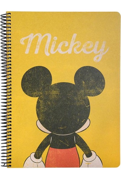 Mynote Mickey Mouse Kraft Defter A4 -100 Yaprak Çizgili - Desen 2 Mynote Mickey Mouse Kraft Defter A4 -100 Yaprak Çizgili - Desen 2