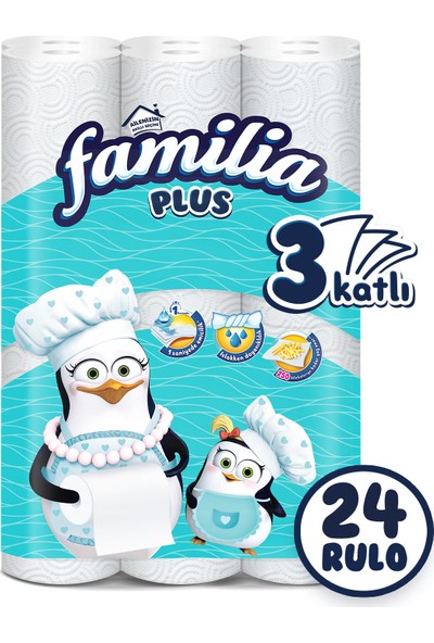Familia Plus Kağıt Havlu 24 Rulo