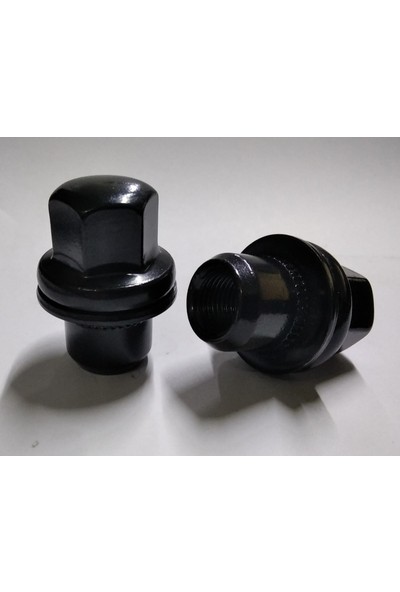 Tiryakiler Landrover Discovery/range Rover Çelik Jant Pullu Black Bijon Somunu M14X1.50X46MM 22AA Tiryakiler Landrover Discovery/range Rover Çelik Jant Pullu Black Bijon Somunu M14X1.50X46MM 22AA