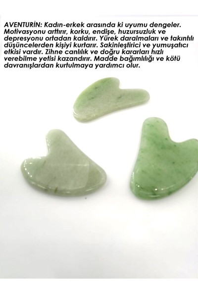 Osmanlı Doğaltaş Aventurin Doğal Taş Gua Sha Osmanlı Doğaltaş Aventurin Doğal Taş Gua Sha