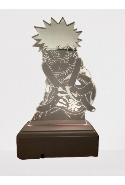 Modiwa Design Naruto Uzumaki 3D 16 Renk Gece Lambası Modiwa Design Naruto Uzumaki 3D 16 Renk Gece Lambası