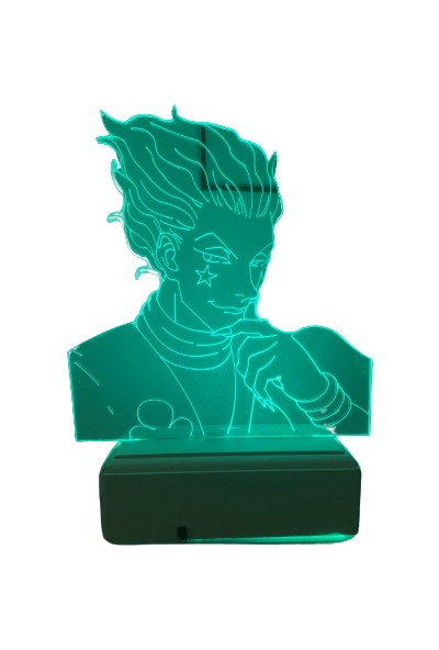 Modiwa Design Hunter x Hunter Hisoka 16 Renk Gece Lambası Modiwa Design Hunter x Hunter Hisoka 16 Renk Gece Lambası