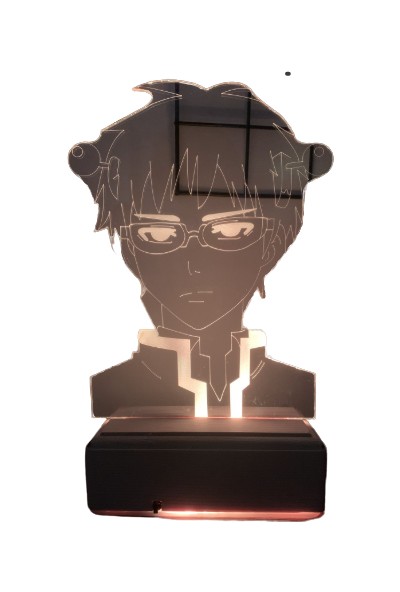 Modiwa Design Saiki Kusuo 16 Renk Gece Lambası