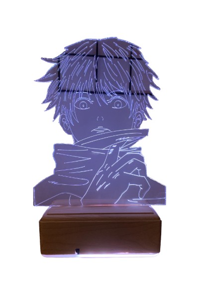 Modiwa Design Jujutsu Kaisen Satoru Gojo 16 Renk Gece Lambası Modiwa Design Jujutsu Kaisen Satoru Gojo 16 Renk Gece Lambası