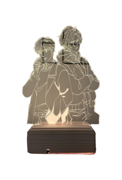 Modiwa Design Banana Fish Ash & Eiji 16 Renk Gece Lambası