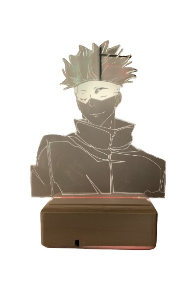 Modiwa Design Gojo Satoru Jujutsu Kaisen 16 Renk Gece Lambası Modiwa Design Gojo Satoru Jujutsu Kaisen 16 Renk Gece Lambası