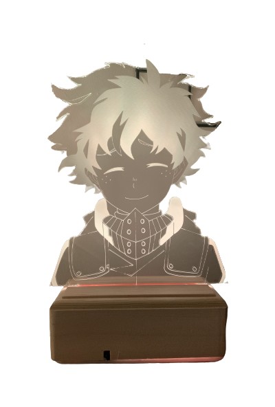 Modiwa Design Deku Izuku Midoriya My Hero Academia 16 Renk Gece Lambası Modiwa Design Deku Izuku Midoriya My Hero Academia 16 Renk Gece Lambası