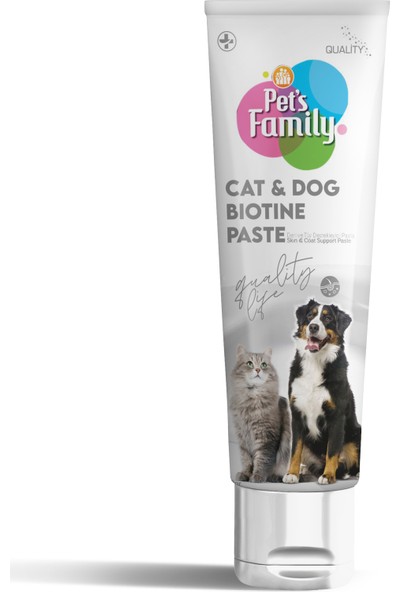 Pets Famıly Cat & Dog Biotine Paste 100 gr