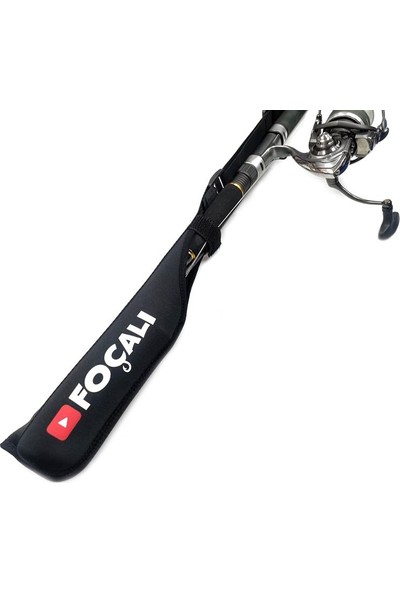 Foçalı Mela Fish Spin Kamış Koruma Bandı 3mm Neopren - Lastikli Foçalı Mela Fish Spin Kamış Koruma Bandı 3mm Neopren - Lastikli