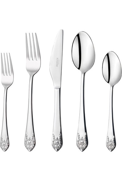 Schafer SHF87348 Dante 90 Parça Çatal Kaşık Bıçak