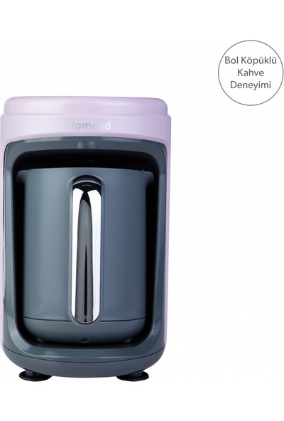 Homend Pottoman 1832H Leylak Moru Türk Kahve Makinesi